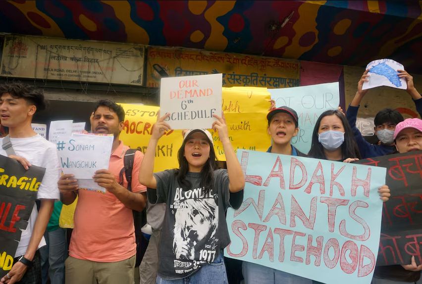 Ladakh Climate Protest – Daedelus Kite